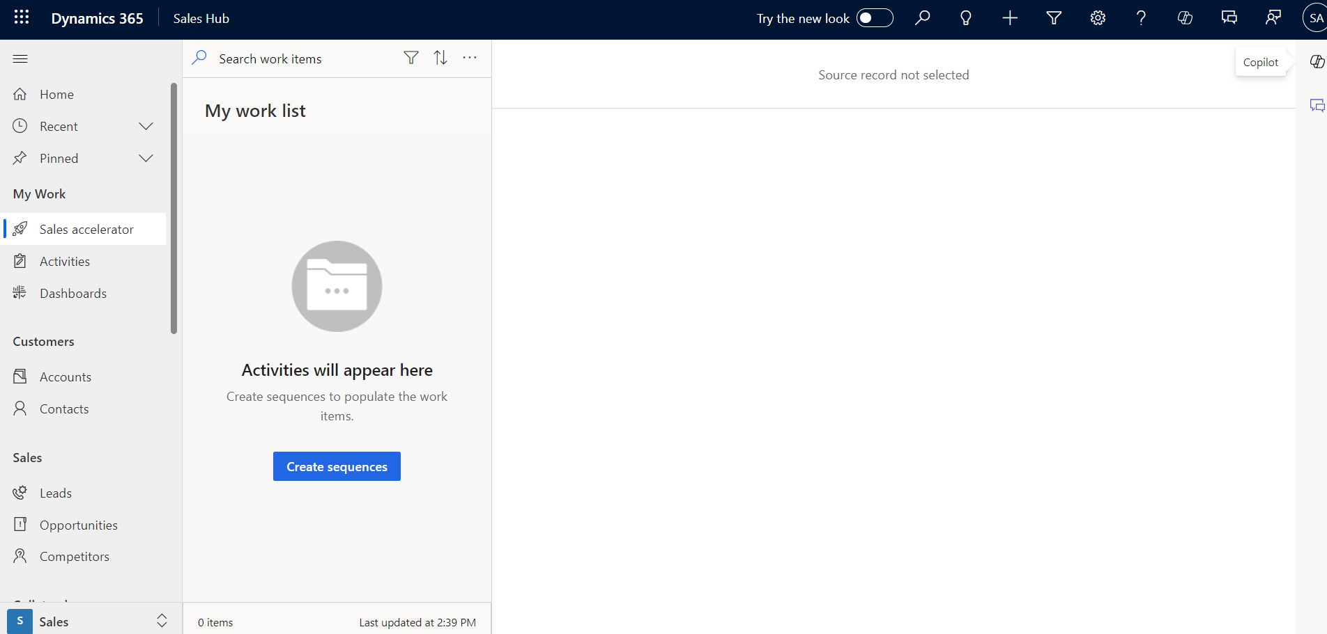 Sales accelerator in D365 Sales | Nebulaa IT Solutions