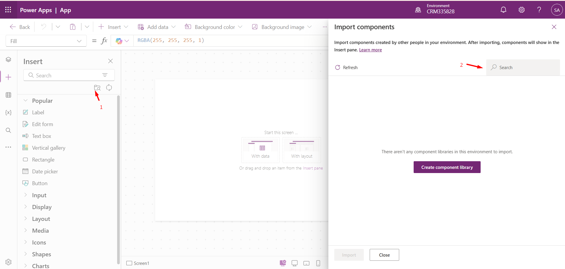 Launching a PCF Control from a Ribbon Button using Custom Pages in ...
